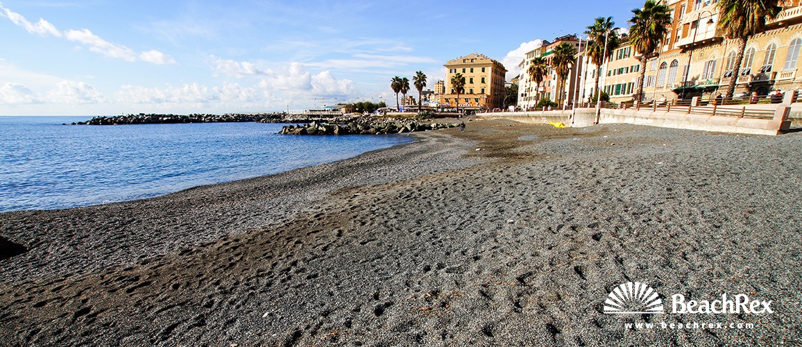 Spiaggia Pegli - Genova - Liguria - Italia | Beachrex.com