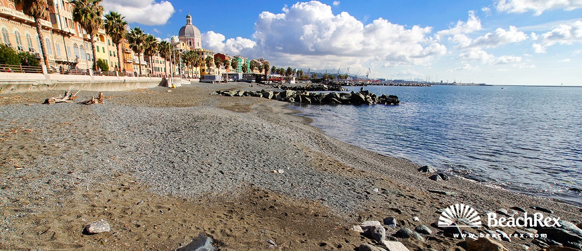 Spiaggia Pegli - Genova - Liguria - Italia | Beachrex.com