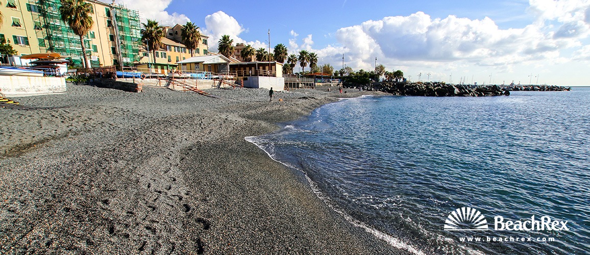 Spiaggia Pegli - Genova - Liguria - Italia | Beachrex.com