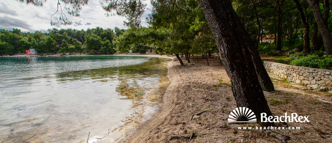 Beach Soline - Vrboska - Island Hvar - Dalmatia Split - Croatia ...