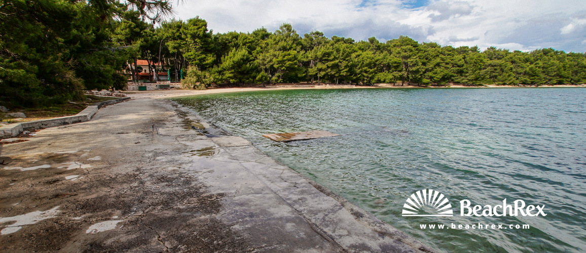 Beach Soline - Vrboska - Island Hvar - Dalmatia Split - Croatia ...