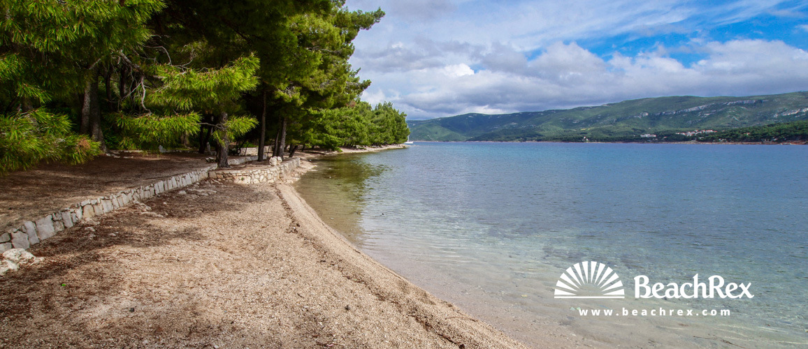 Beach Soline - Vrboska - Island Hvar - Dalmatia Split - Croatia ...