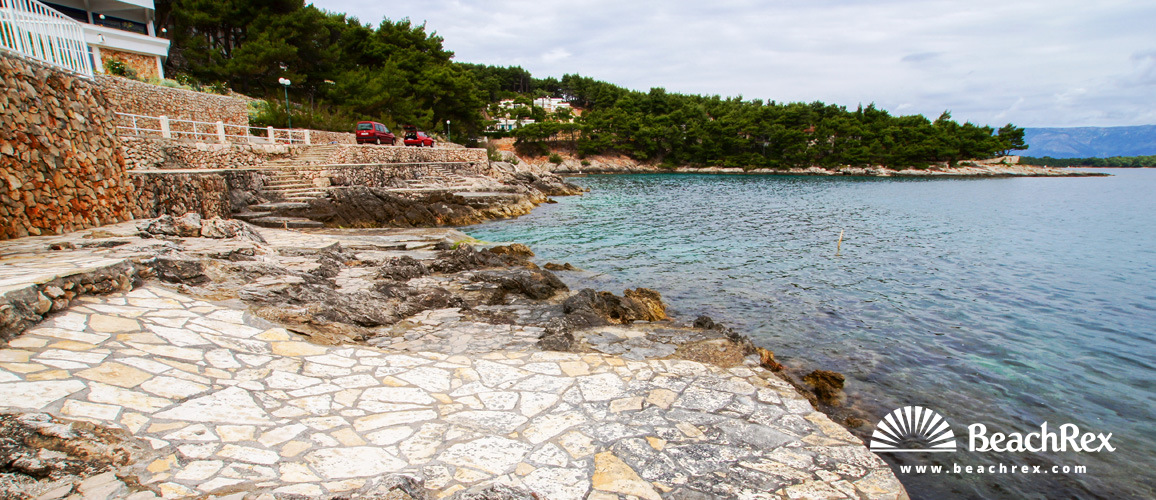 Beach Fontana - Jelsa - Island Hvar - Dalmatia Split - Croatia ...