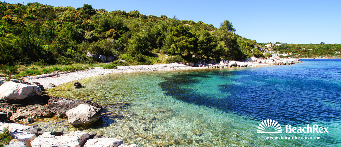 Beach Rogačić - Rogačić - Island Vis - Dalmatia Split - Croatia ...