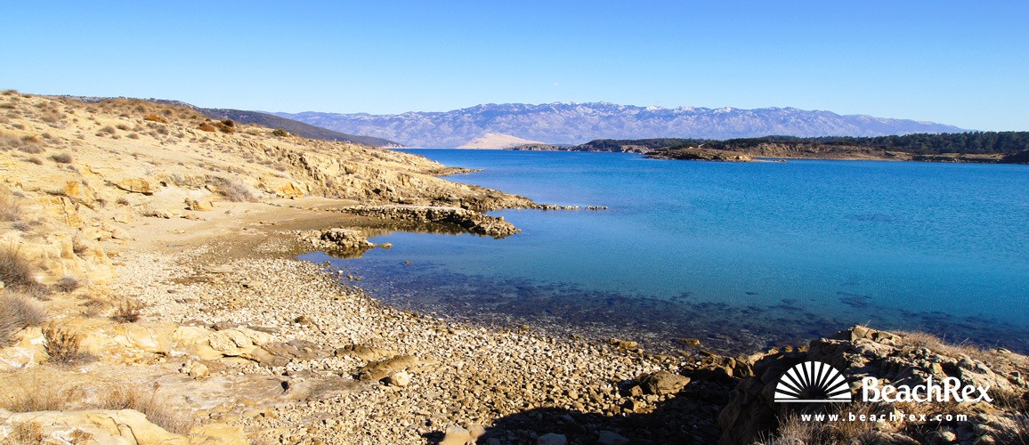 Beach Kunjka - Lopar - Island Rab - Kvarner - Croatia | Beachrex.com