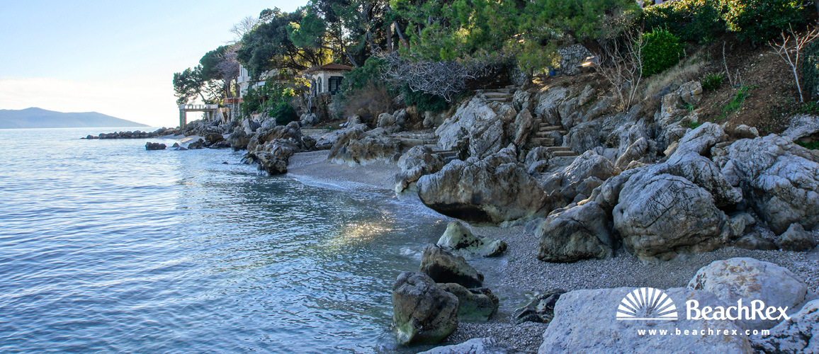 Plaža Sipar - Mošćenička Draga - Kvarner - Hrvatska | Beachrex.com
