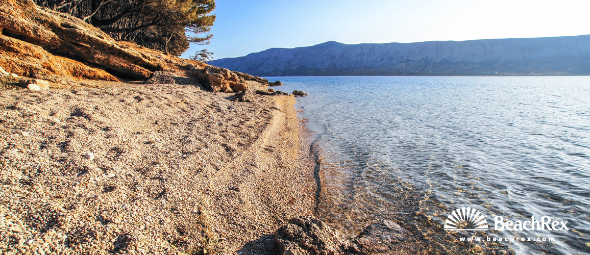 Beach Sunčana Metajna - Metajna - Island Pag - Lika - Croatia | Beachrex.com