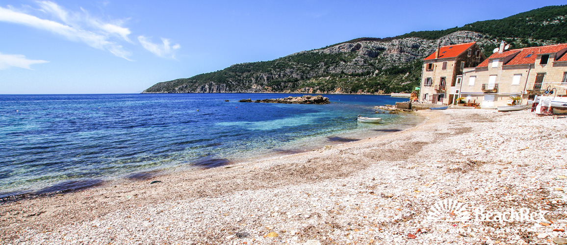 Beach Lucica - Komiža - Island Vis - Dalmatia Split - Croatia ...