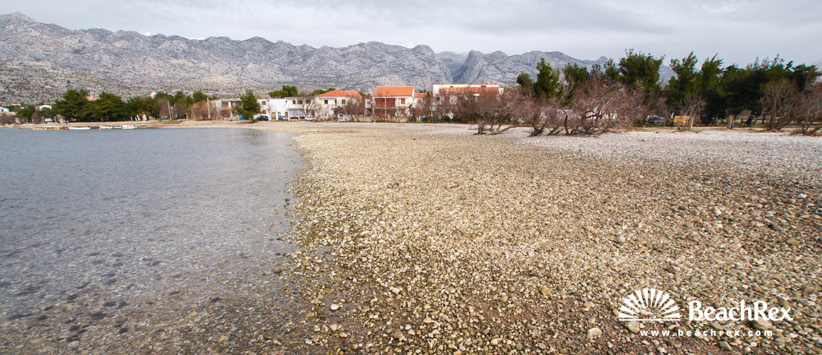 Beach Pisak - Seline - Dalmatia Zadar - Croatia | Beachrex.com
