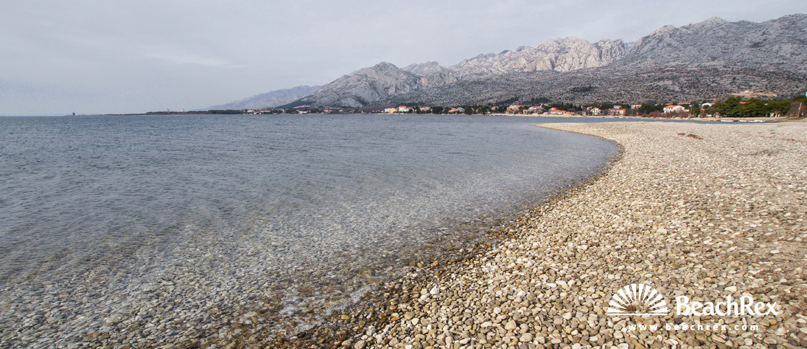 Beach Pisak - Seline - Dalmatia Zadar - Croatia | Beachrex.com