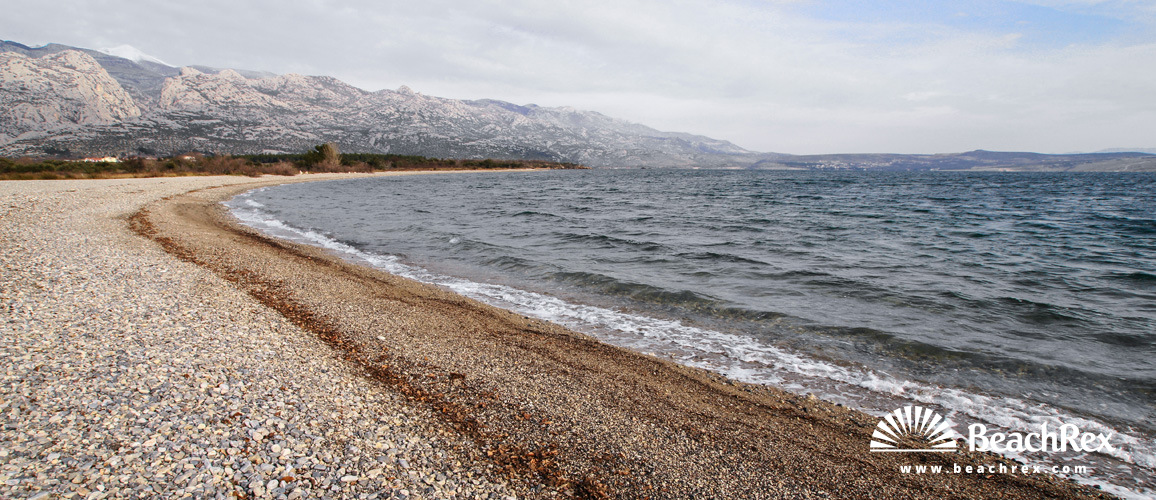 Beach Pisak - Seline - Dalmatia Zadar - Croatia | Beachrex.com