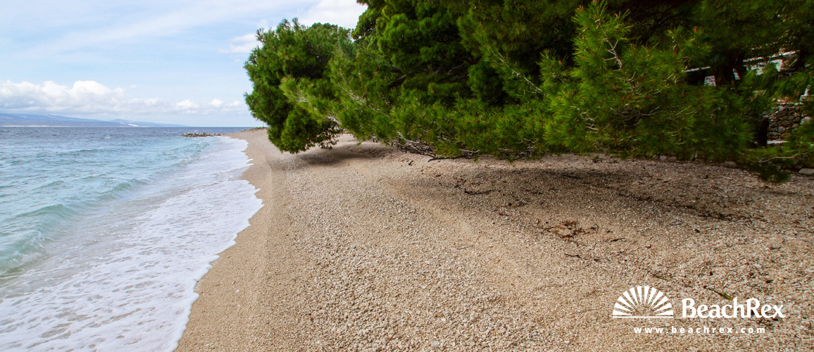 Spiaggia Maestral - Brela - Dalmazia Split - Croazia | Beachrex.com