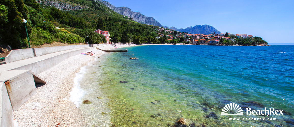 Beach Podaca - Podaca - Dalmatia Split - Croatia | Beachrex.com