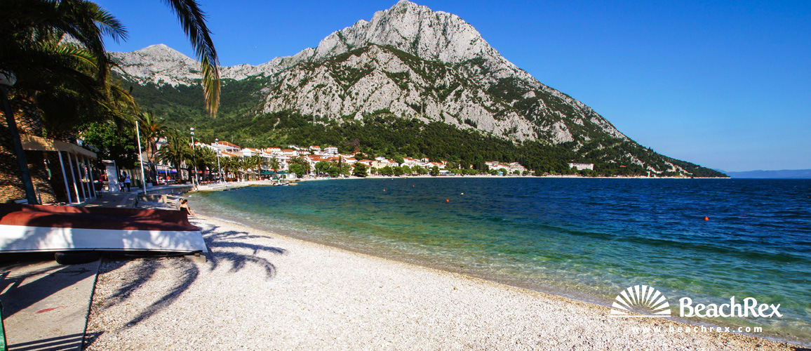 Beach Gradac - Gradac - Dalmatia Split - Croatia | Beachrex.com