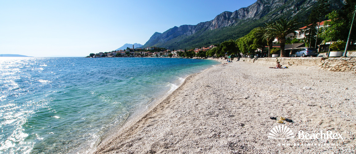 Beach Gradac - Gradac - Dalmatia Split - Croatia | Beachrex.com