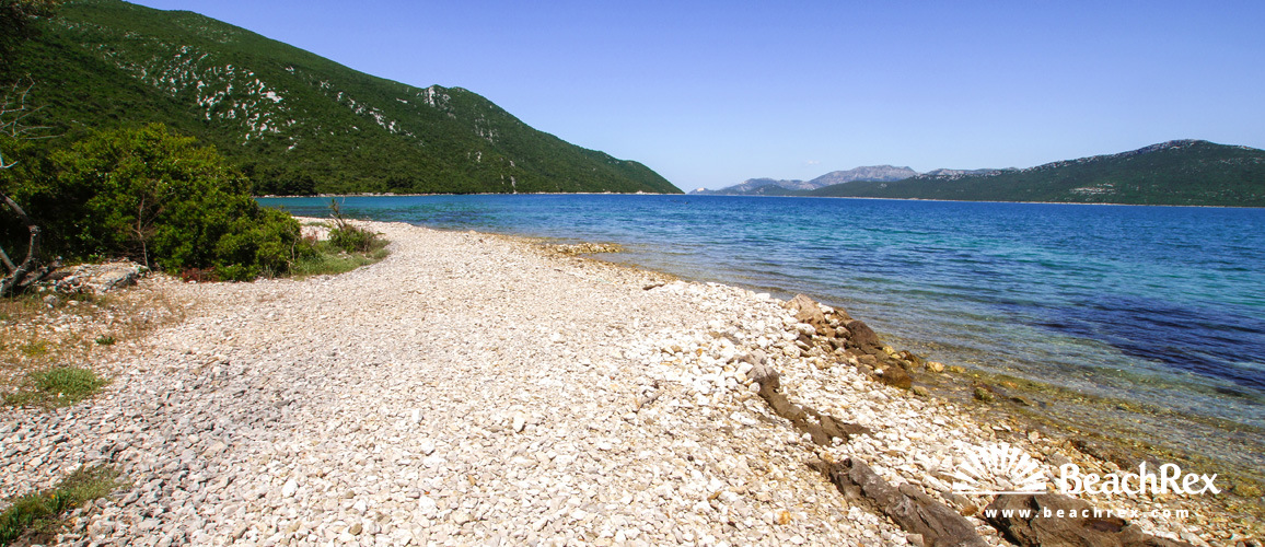 Beach Lovrata - Duba Stonska - Dalmatia Dubrovnik - Croatia | Beachrex.com
