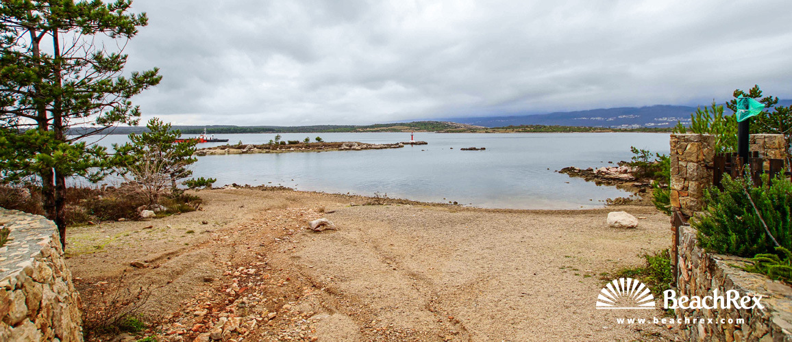 Spiaggia Ladinka - Klimno - Isola Krk - Kvarner - Croazia | Beachrex.com