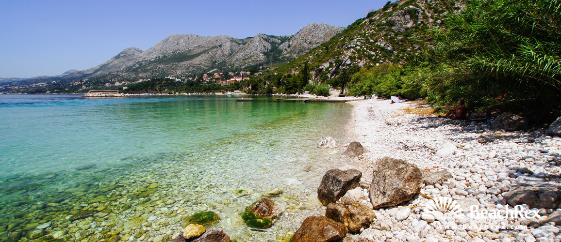 Beach Bucanj - Plat - Dalmatia Dubrovnik - Croatia | Beachrex.com