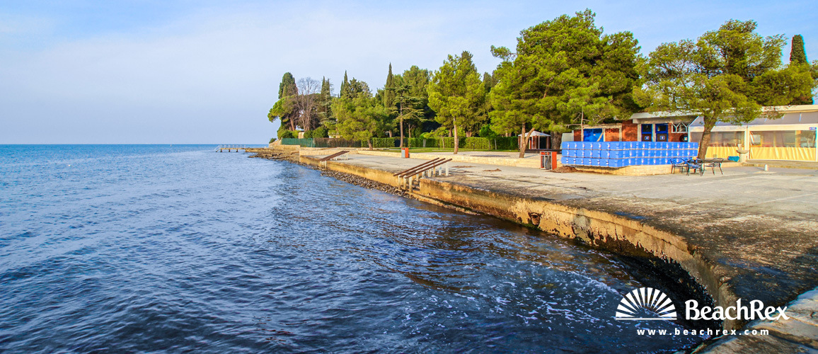 Beach Strunjan - Strunjan - Obalno kraška - Slovenia | Beachrex.com