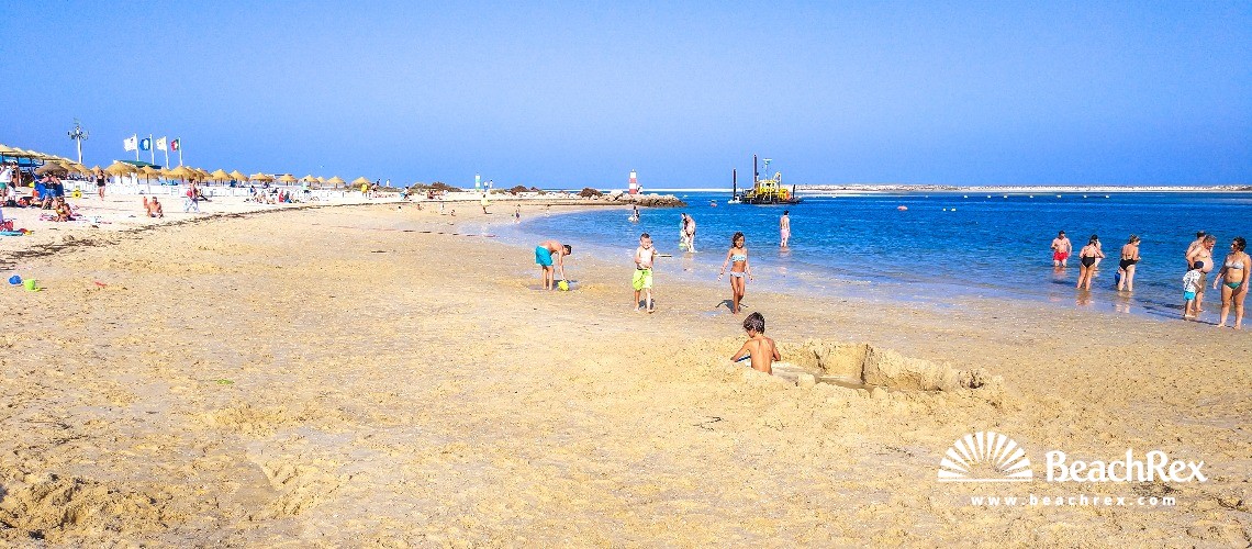 Praia da Fuseta-Ria - Fuseta - Algarve - Portugal | Beachrex.com