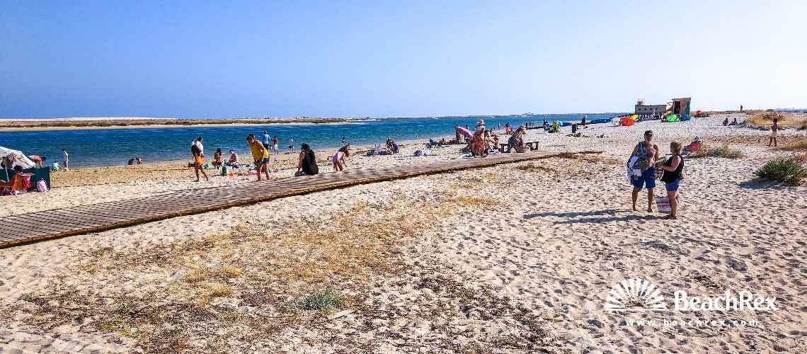 Praia da Fuseta-Ria - Fuseta - Algarve - Portugal | Beachrex.com
