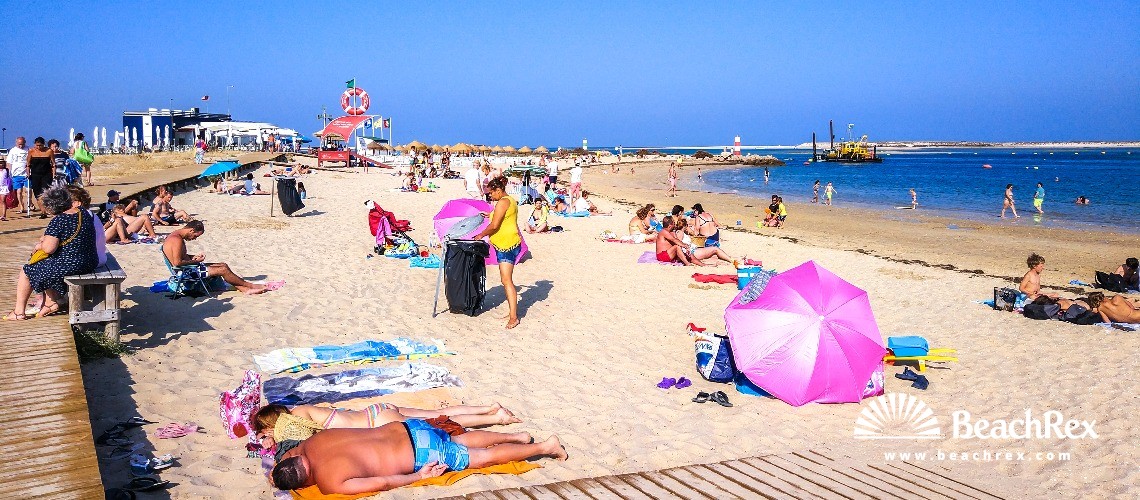 Praia da Fuseta-Ria - Fuseta - Algarve - Portugal | Beachrex.com