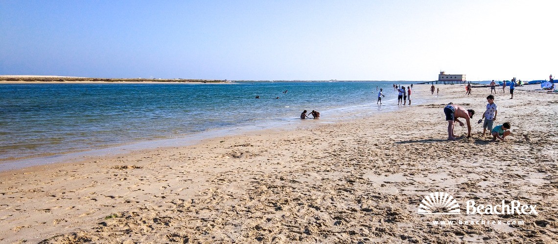 Praia da Fuseta-Ria - Fuseta - Algarve - Portugal | Beachrex.com
