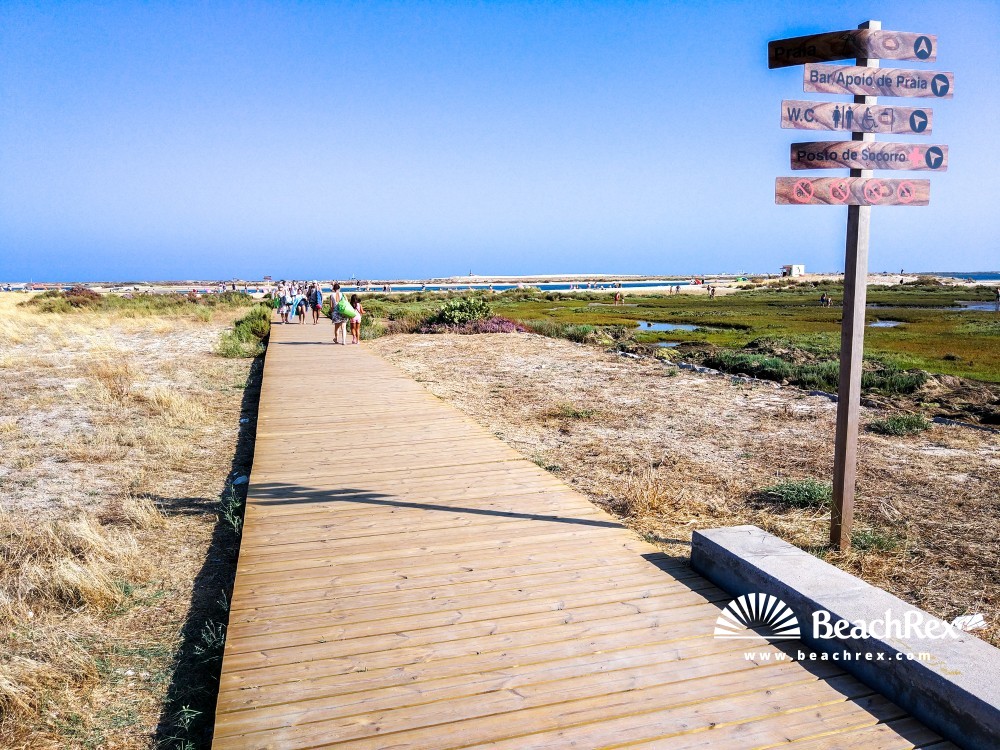 Praia da Fuseta-Ria - Fuseta - Algarve - Portugal | Beachrex.com